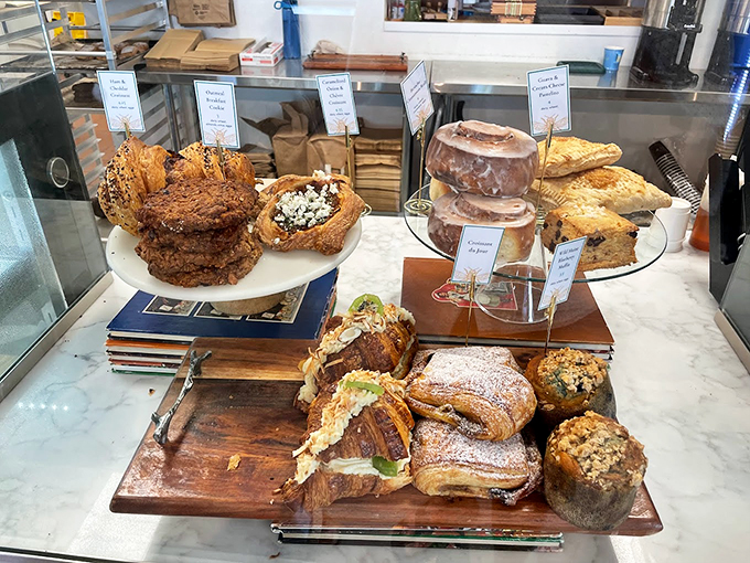 A bread spread so tempting, it could make Dr. Atkins himself reconsider his life choices. Photo credit: Gilbert Hernandez