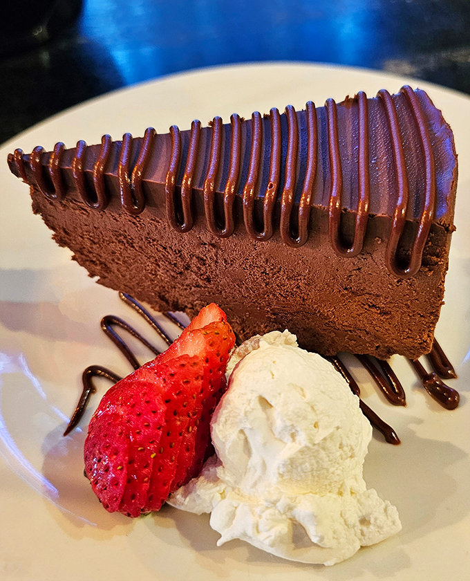 A slice of chocolate heaven that's richer than a tech billionaire. Diets, beware &ndash; resistance is futile!