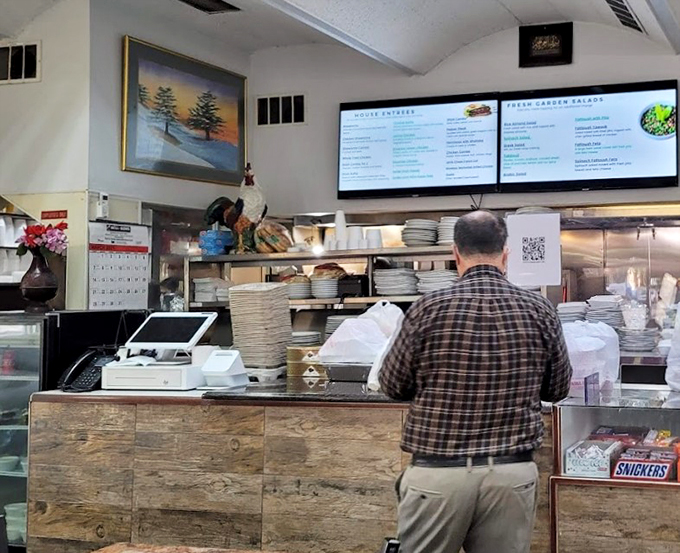 Where the magic happens! This bustling counter is like mission control for your taste buds, launching flavor rockets to the far reaches of your palate.