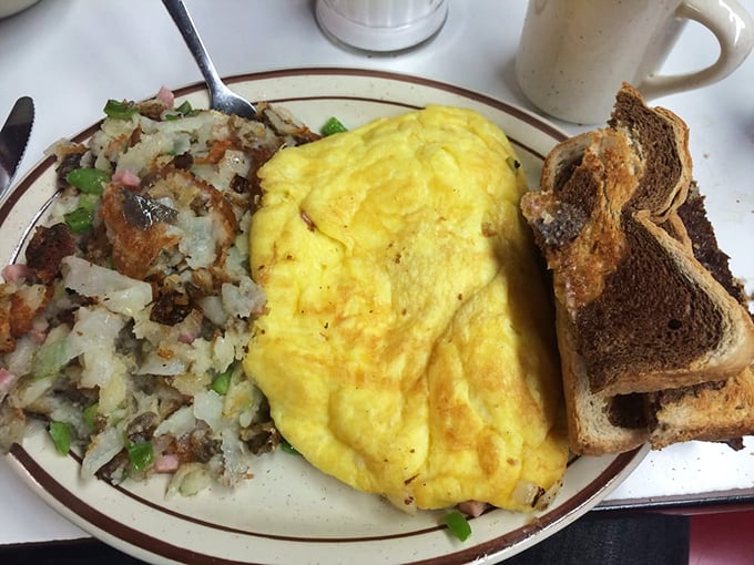 Denver omelette: Where the Wild West meets your taste buds. Cowboy hat and boots optional, but highly encouraged.