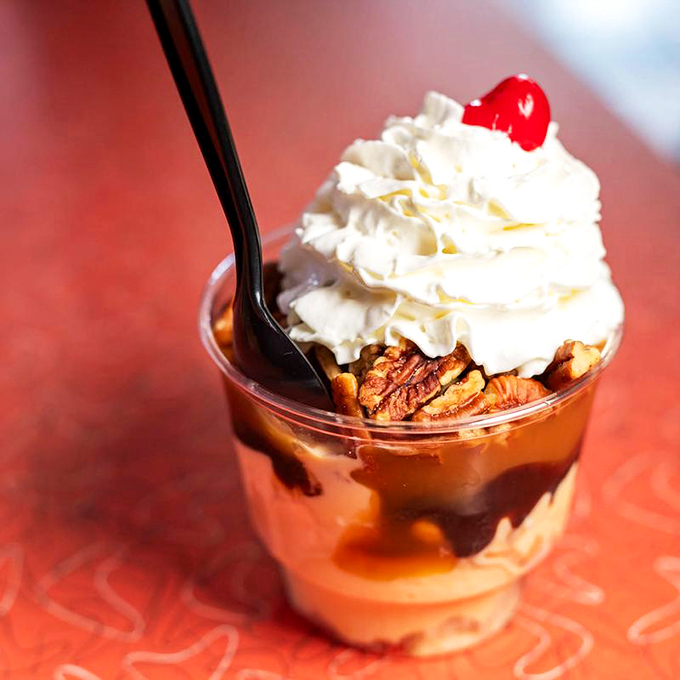 Sweet dreams are made of this! A parfait so pretty, it's almost a shame to eat it. Almost.