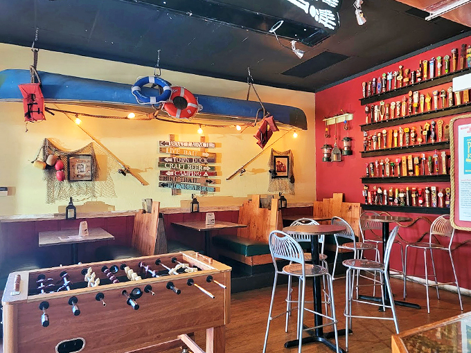 Part nautical adventure, part craft beer haven. It's like your favorite seaside shack and neighborhood pub had a beautiful baby.