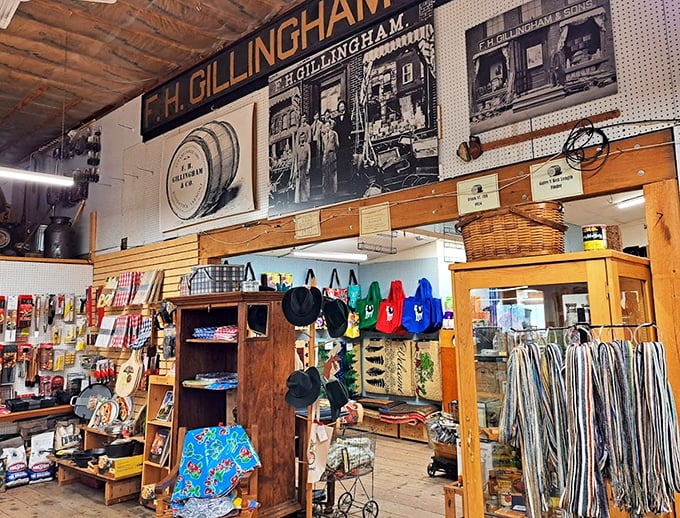 Where history meets hipster! Vintage vibes and modern merchandise mingle in perfect harmony. It's like Instagram came to life, but better.