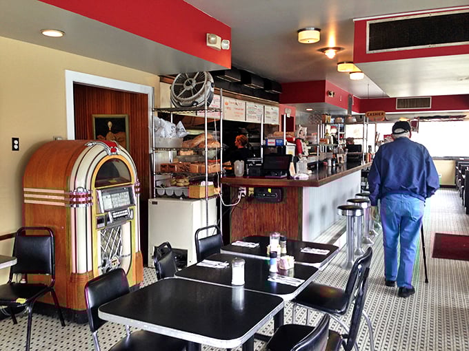 That jukebox isn't just playing tunes; it's a time machine. Drop a quarter, pick a song, and let the nostalgia wash over you like a wave of warm gravy.