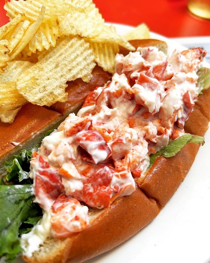 The lobster roll that launched a thousand ships&hellip; or at least a few return trips to Bar Harbor. Fresh, creamy, and utterly irresistible.