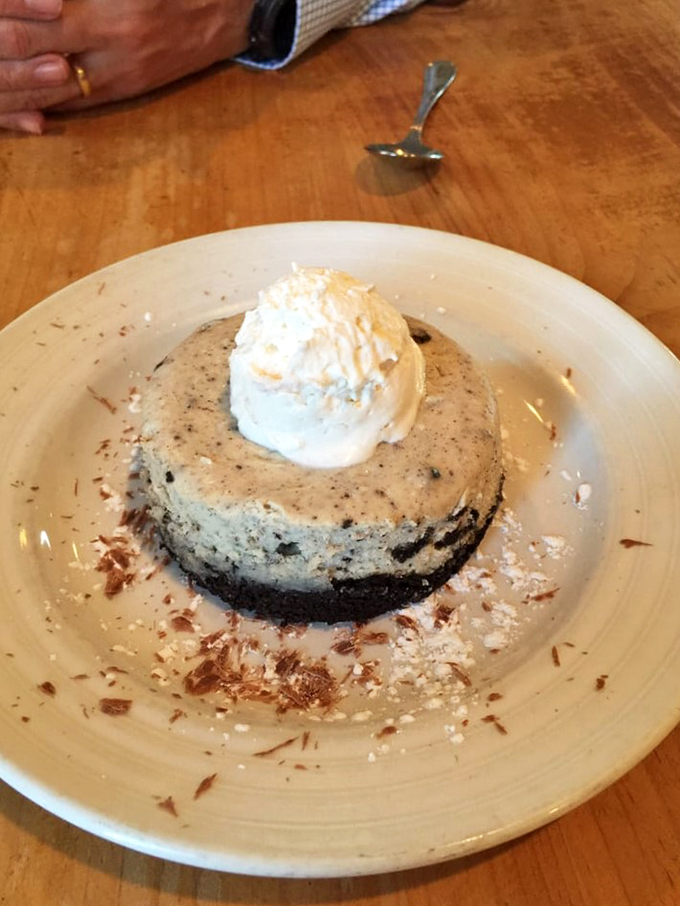 An Oreo cheesecake that's having an identity crisis &ndash; is it cookies, is it cake? Who cares when it tastes this heavenly!