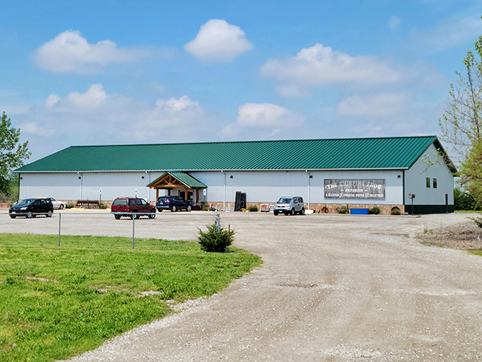 From the outside, it's just another barn. But inside? It's a wonderland of weird and wonderful that would make Alice do a double-take.