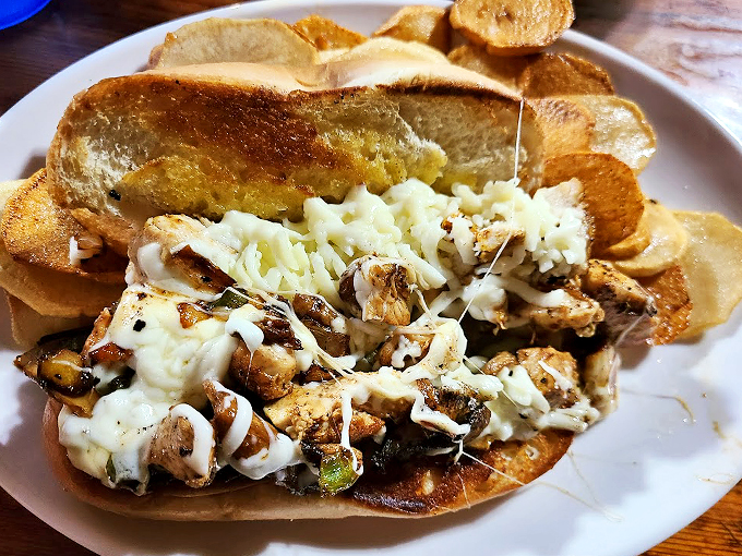 
Philly, meet Florida! This cheesesteak sandwich is a cultural melting pot, much like the Sunshine State itself &ndash; only cheesier and more delicious.