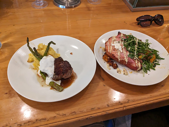 A tale of two plates: where short rib meets its veggie soulmate. It's a romance so delicious, Nicholas Sparks might write about it!