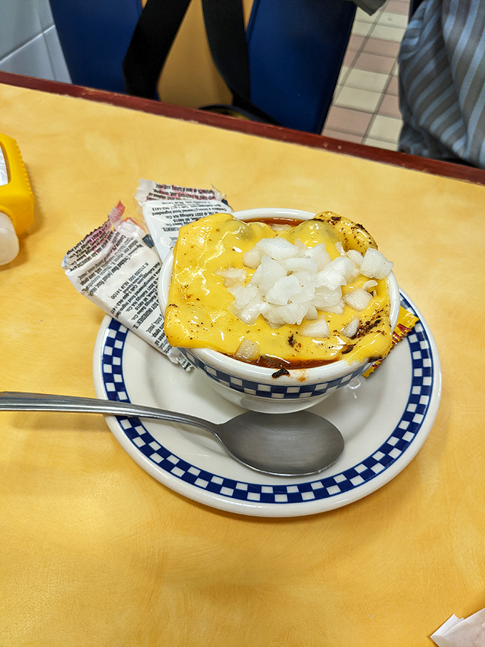 Chili so good, it'll make you forget about winter! This steaming bowl of happiness is like a warm hug for your taste buds.