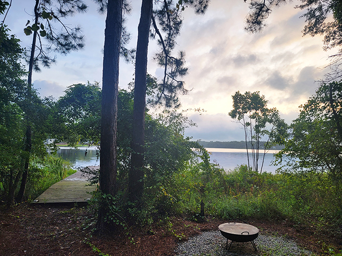 Take a walk on the wild side... but with a nicely maintained trail. It's like nature's own red carpet to adventure. Photo credit: Cheryl Sayre