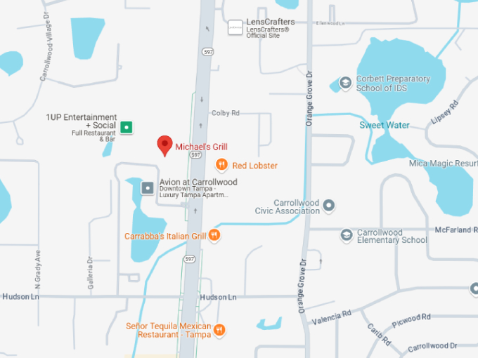 16 michael&rsquo;s grill map