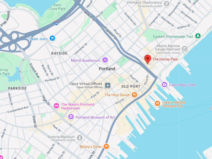 16 the honey paw map