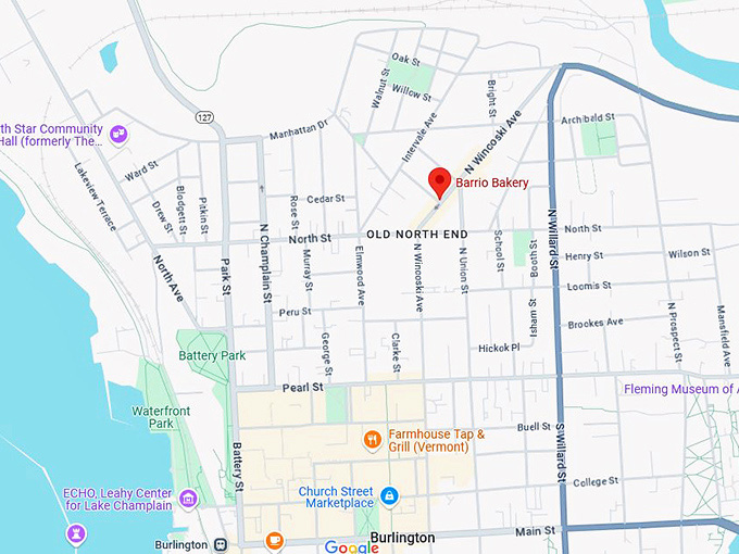 16. barrio bakery map