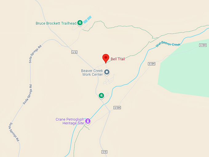 16. bell trail map
