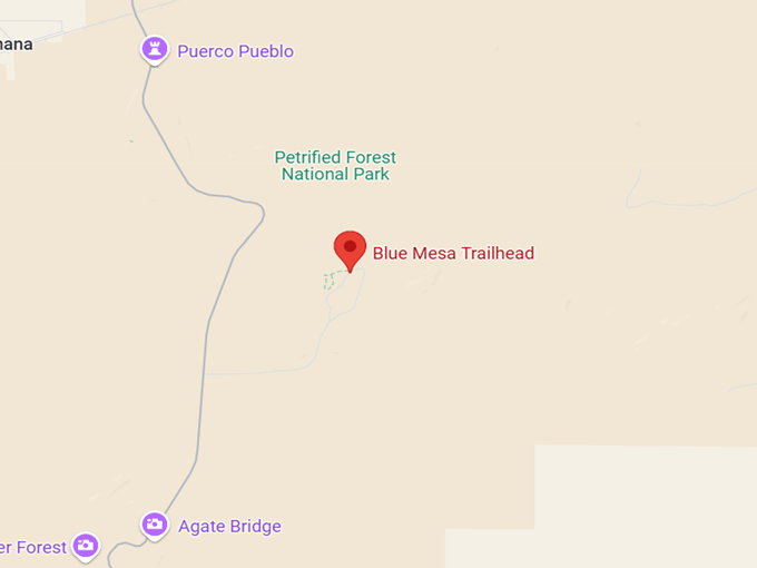 16. blue mesa trail map