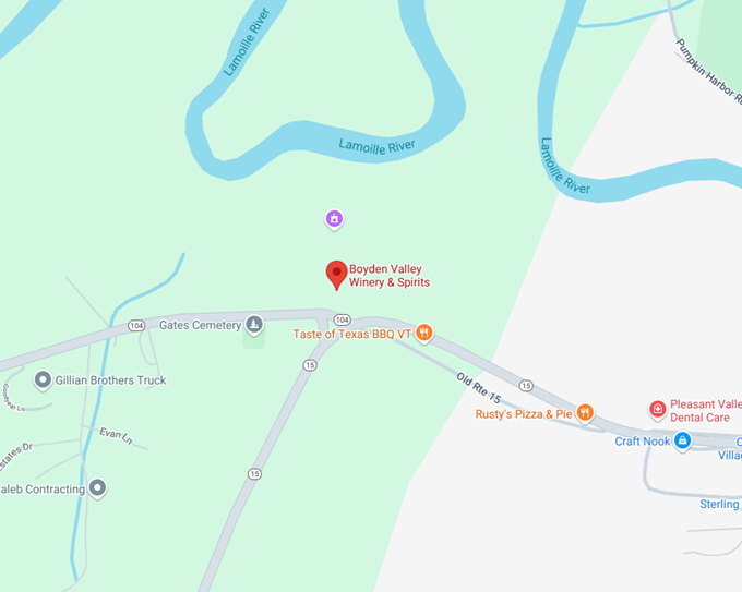 16. boyden valley winery & spirits map