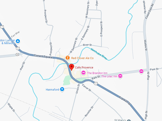 16. cafe provence map