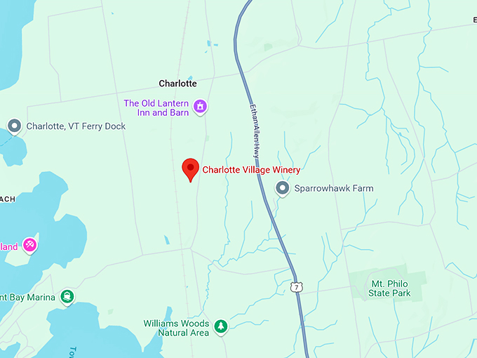 16. charlotte village winery map