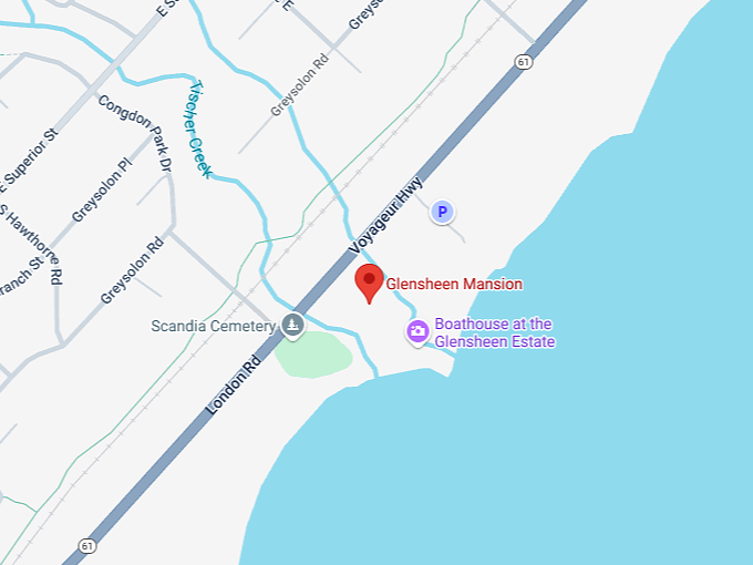 16. glensheen mansion map