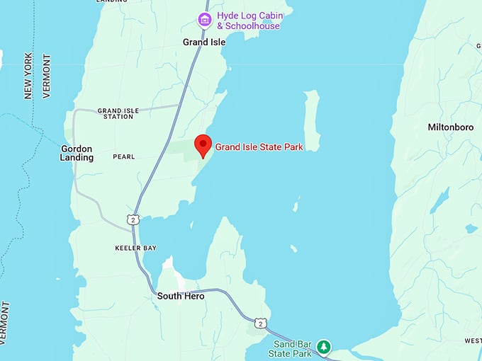 16. grand isle state park map