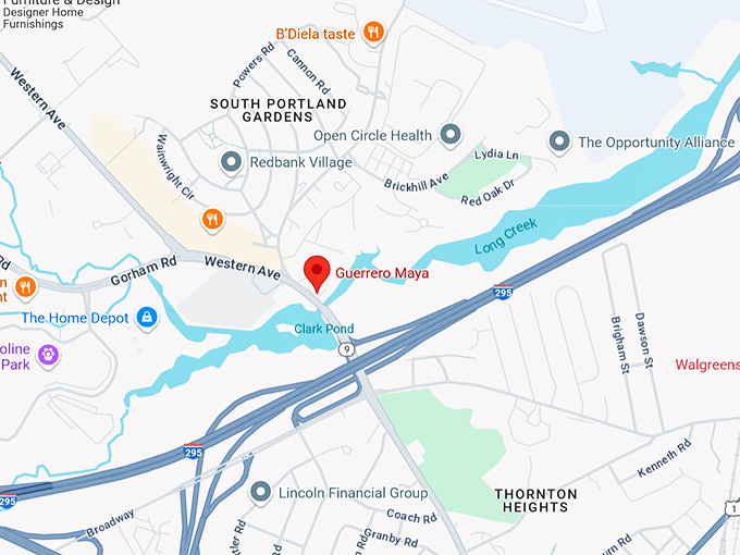 16. guerrero maya map