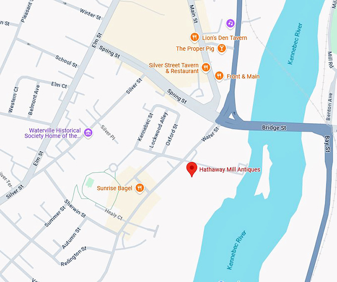 16. hathaway mill antiques map