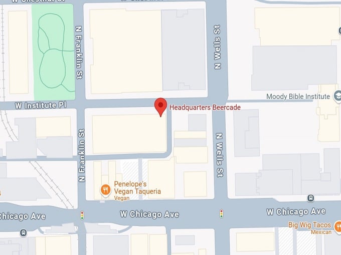 16. headquarters beercade map