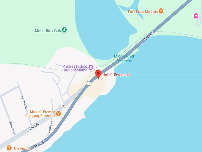 16. helen's restaurant map