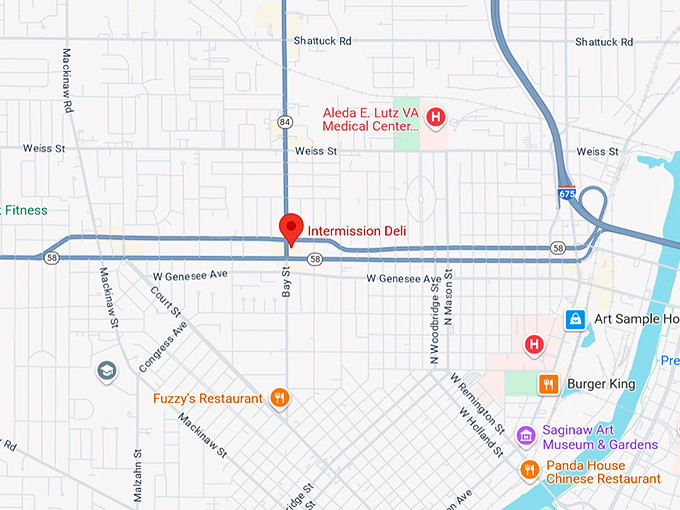 16. intermission deli map