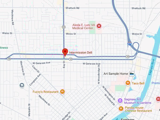 16. intermission deli map