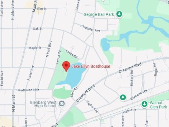 16. lake ellyn boathouse map