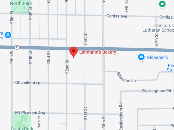 16. lehmann's bakery map