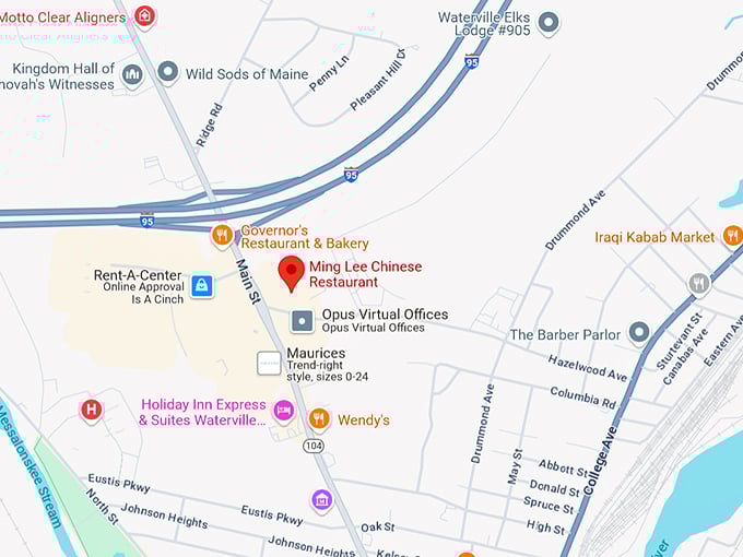 16. ming lee chinese restaurant map