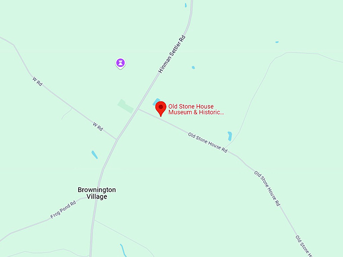 16. old stone house museum & historic village map