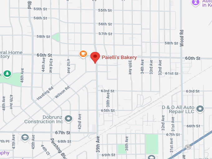 16. paielli's bakery map