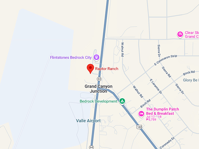 16. raptor ranch map