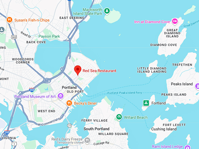 16. red sea restaurant map