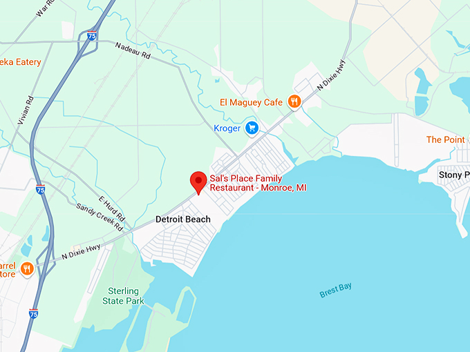 16. sal's place family restaurant monroe, mi map