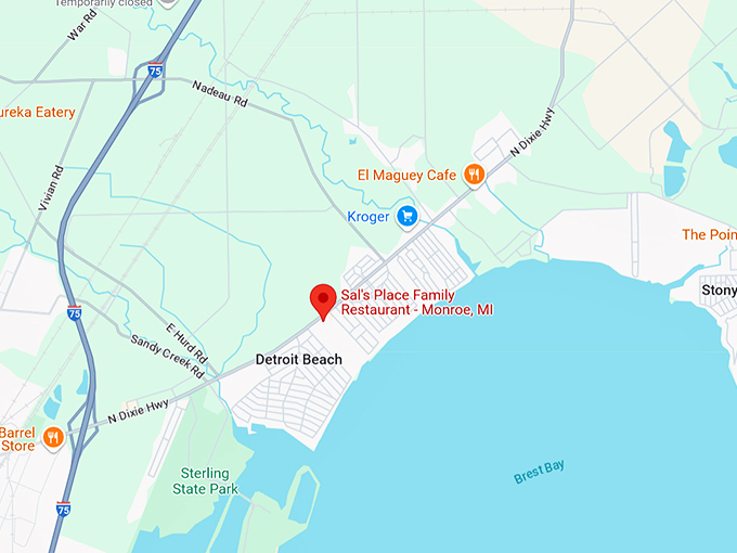 16. sal's place family restaurant monroe, mi map