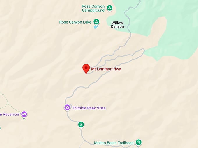 16. sky island scenic national byway map