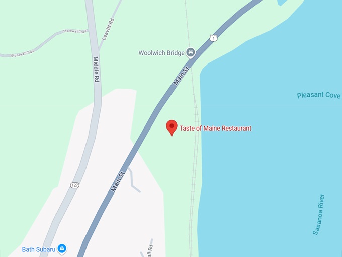 16. taste of maine restaurant map