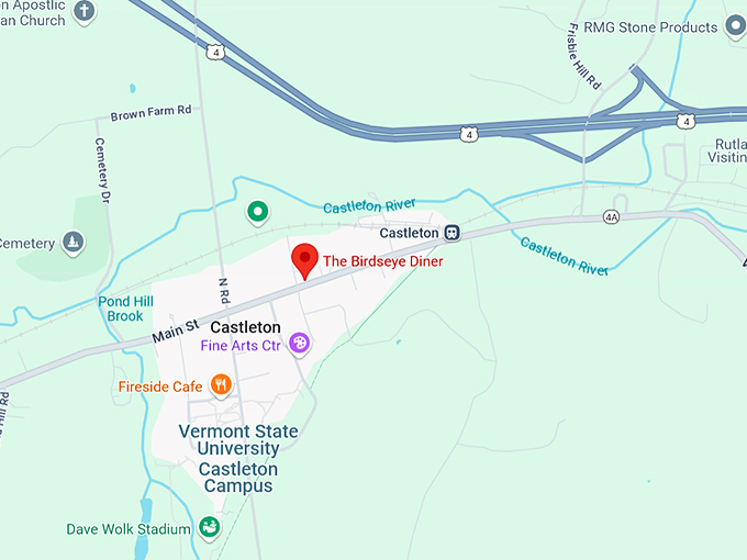 16. the birdseye diner map
