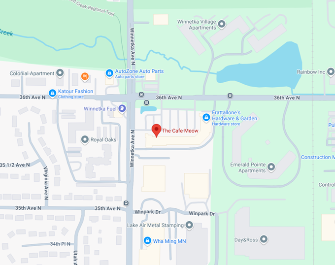 16. the cafe meow map