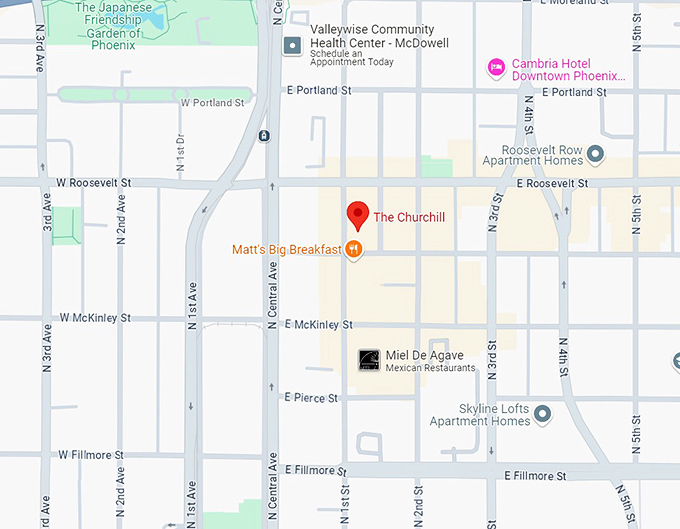 16. the churchill map