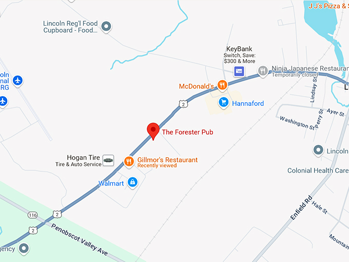 16. the forester pub map