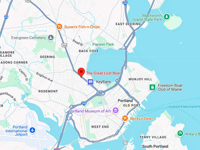 16. the great lost bear map