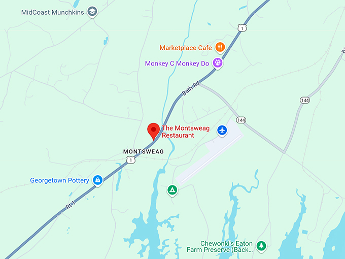 16. the montsweag restaurant map