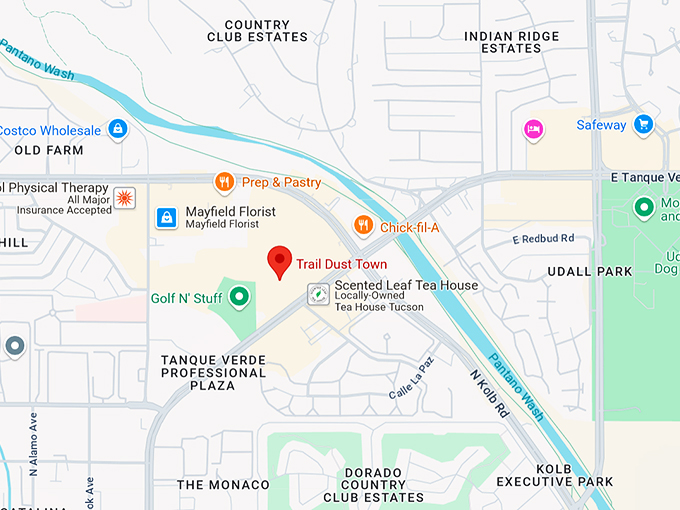16. trail dust town map