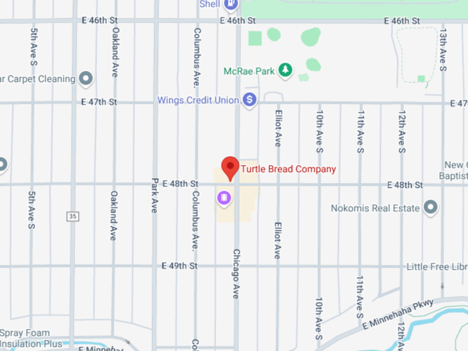 16. turtle bread company map